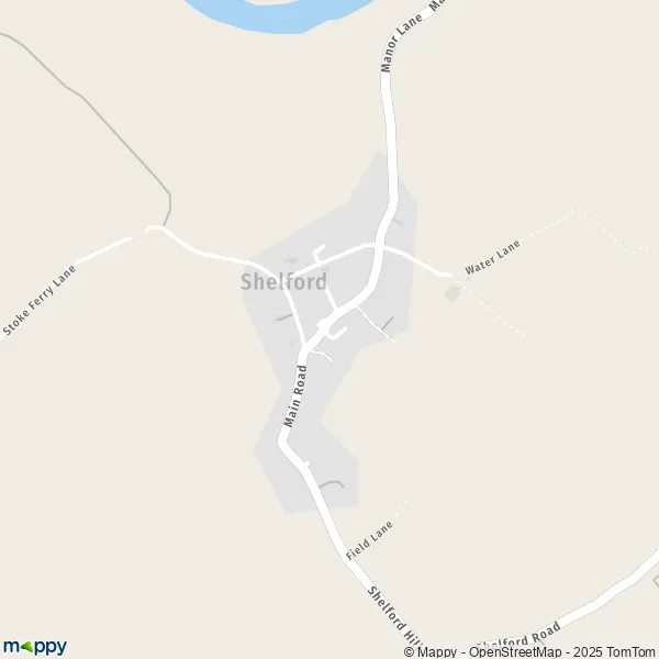 Map Shelford: map of Shelford (NG12 1) and practical information
