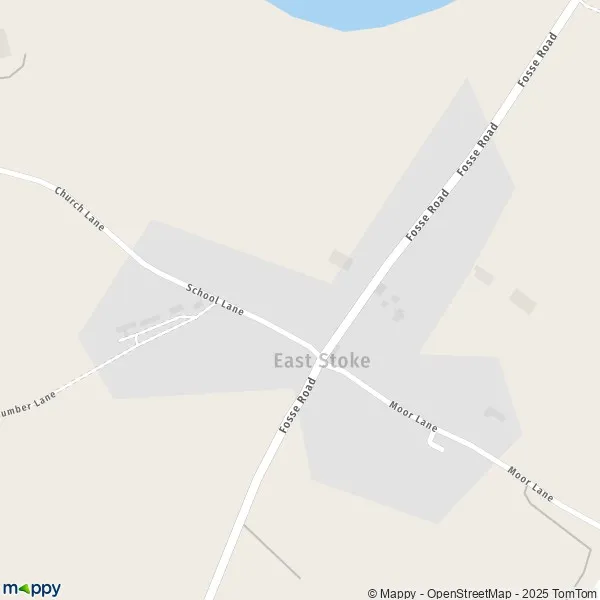 Map East Stoke: map of East Stoke (NG23 5) and practical information