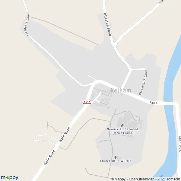 Map Kelham: map of Kelham (NG23 5) and practical information