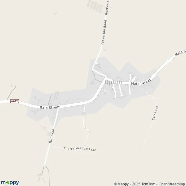Map Upton: map of Upton (NG23 5) and practical information