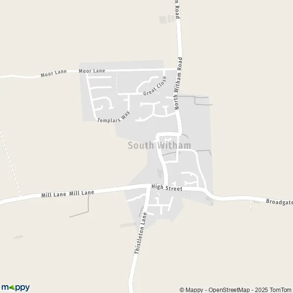 Map South Kesteven: map of South Kesteven (NG31 7) and practical ...