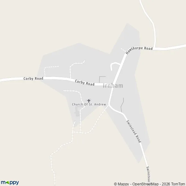 Map Irnham: map of Irnham (NG33 4) and practical information