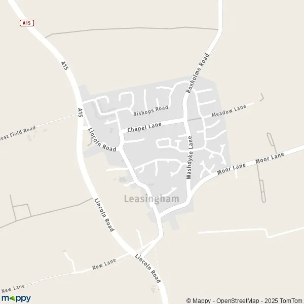 Map Leasingham: map of Leasingham (NG34 8) and practical information