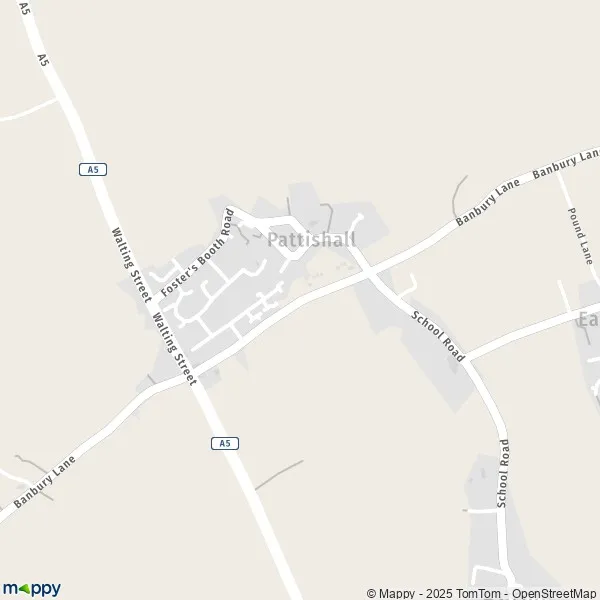 Map Pattishall: map of Pattishall (NN12 8) and practical information