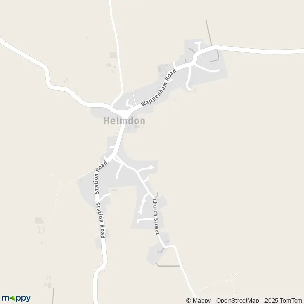 Map Helmdon: map of Helmdon (NN13 5) and practical information