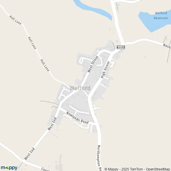 Map Welford: map of Welford (NN6 6) and practical information