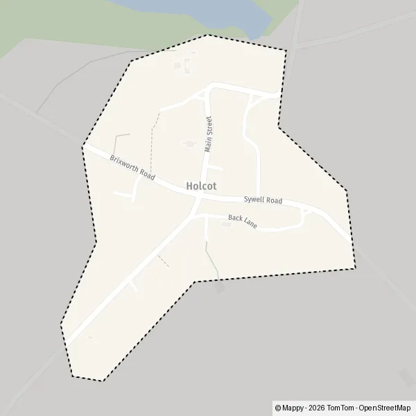 Map Holcot: map of Holcot (NN6 9) and practical information