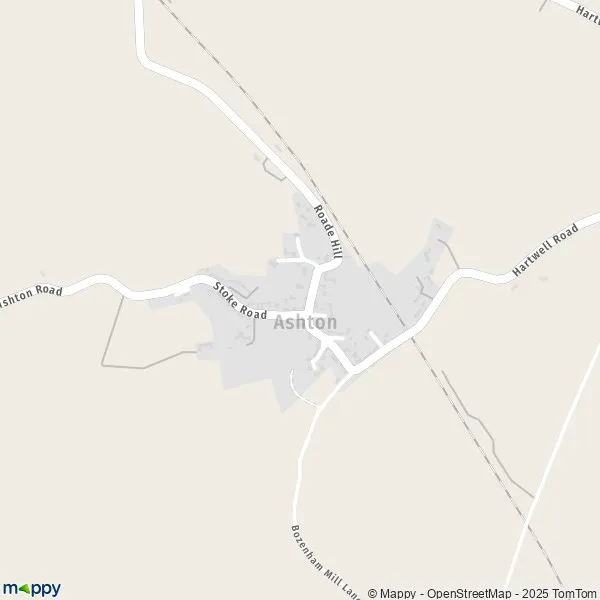 Map Ashton: map of Ashton (NN7 2) and practical information