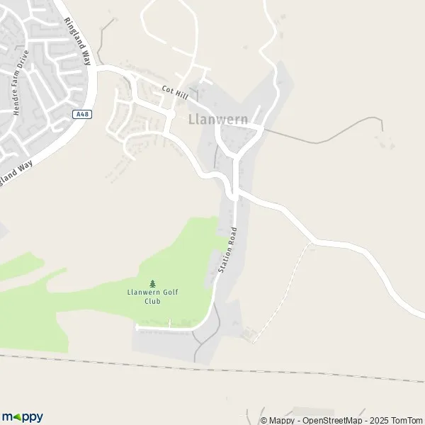 Map Llanwern: map of Llanwern (NP18 2) and practical information