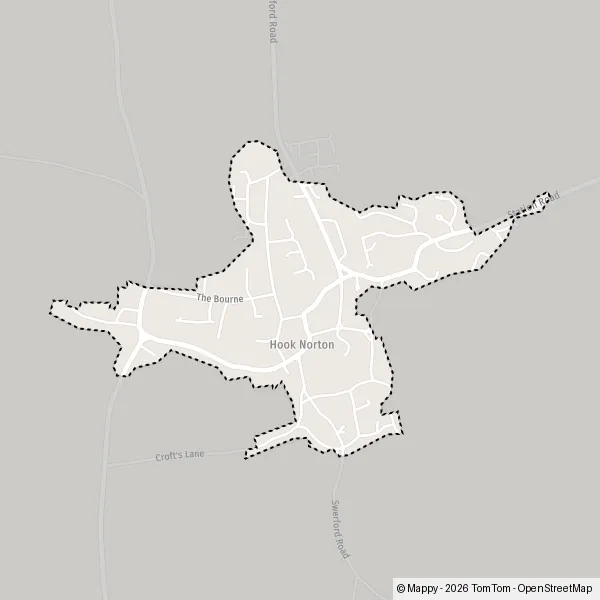 Map Hook Norton: map of Hook Norton (OX15 5) and practical information