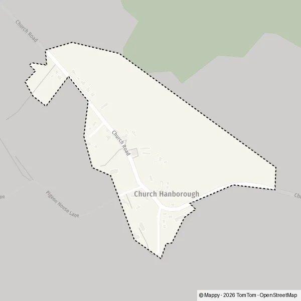 Map Church Hanborough: map of Church Hanborough (OX29 8) and practical ...
