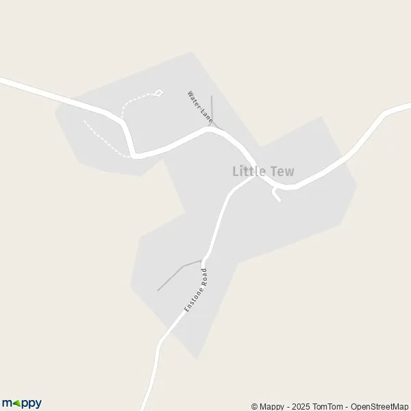 Map Little Tew: map of Little Tew (OX7 4) and practical information