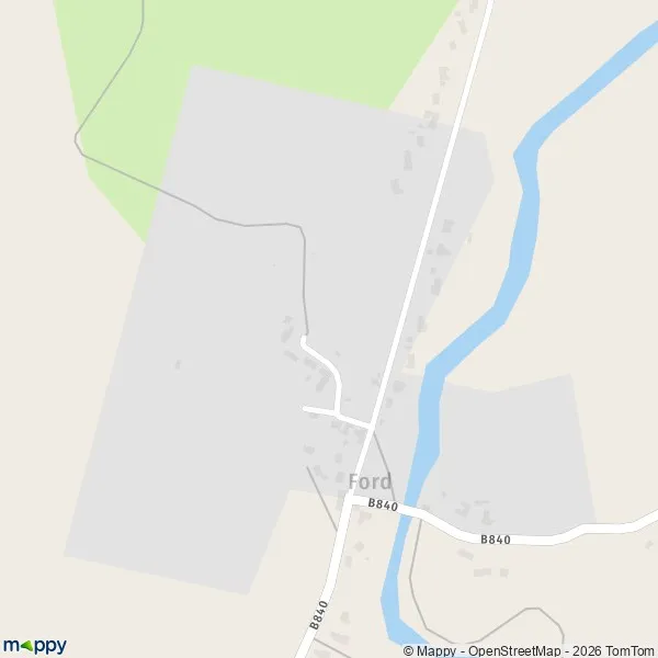 Map Ford: map of Ford (PA31 8) and practical information