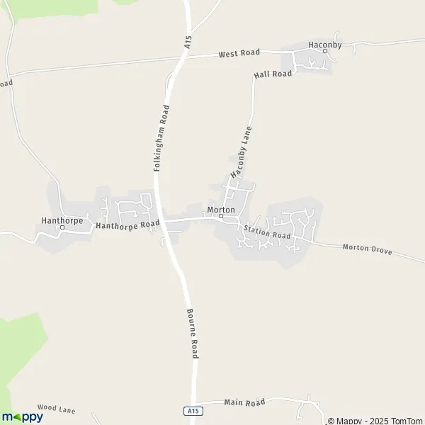 Map Morton: map of Morton (PE10 0) and practical information