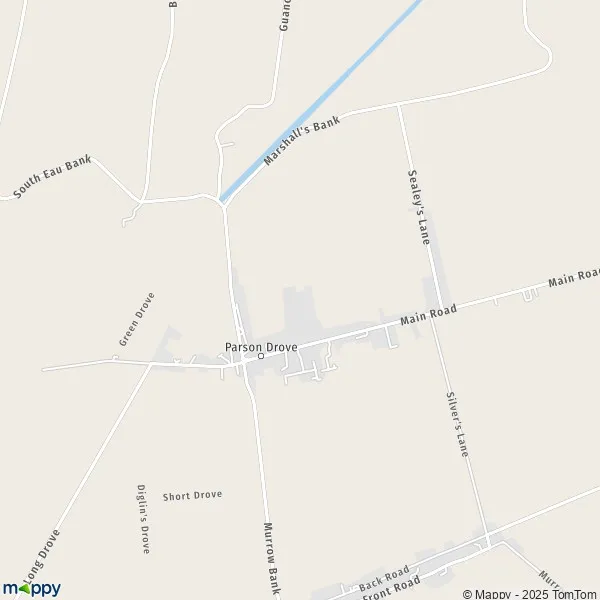 Map Parson Drove: map of Parson Drove (PE13 4) and practical information