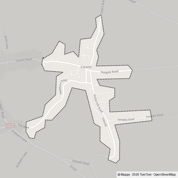 Map Emneth: map of Emneth (PE14 8) and practical information