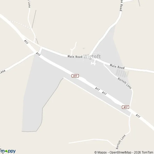 Map Wigtoft: map of Wigtoft (PE20 2) and practical information