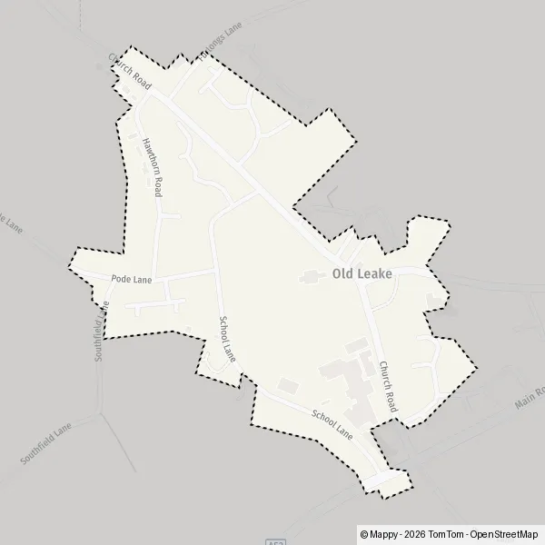 Map Old Leake: map of Old Leake (PE22 9) and practical information