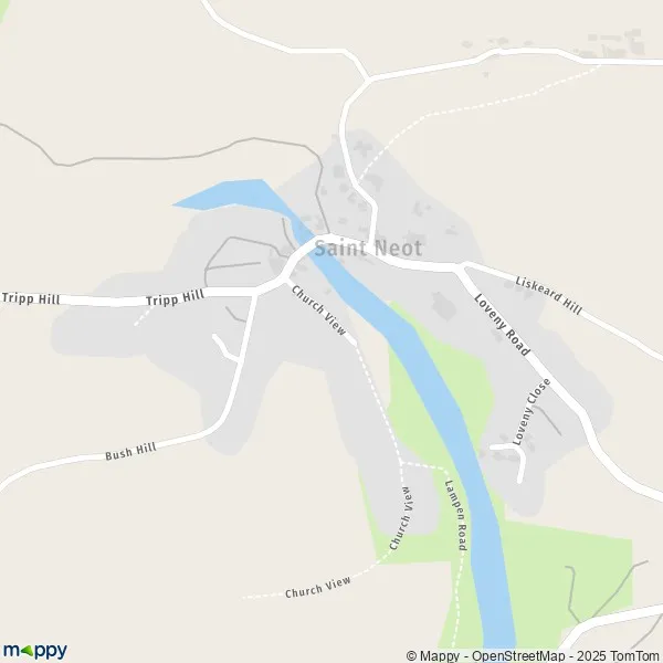 Map Saint Neot: map of Saint Neot (PL14 6) and practical information