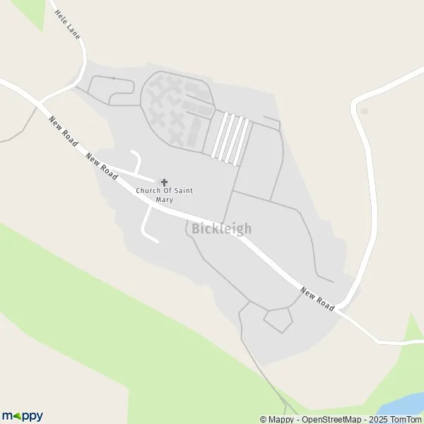 Map Bickleigh: map of Bickleigh (PL6 7) and practical information