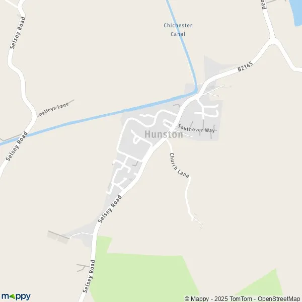 Map Hunston: map of Hunston (PO20 1) and practical information