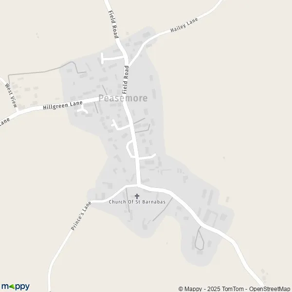 Map Peasemore: map of Peasemore (RG20 7) and practical information