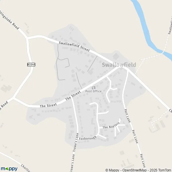 Map Swallowfield: map of Swallowfield (RG7 1) and practical information