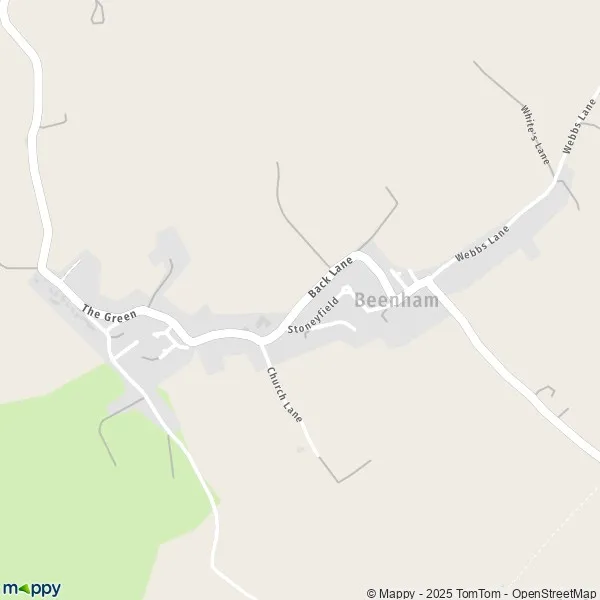 Map Beenham: map of Beenham (RG7 5) and practical information