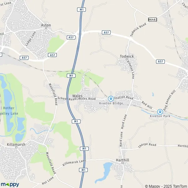 Map Wales: map of Wales (S26 5) and practical information