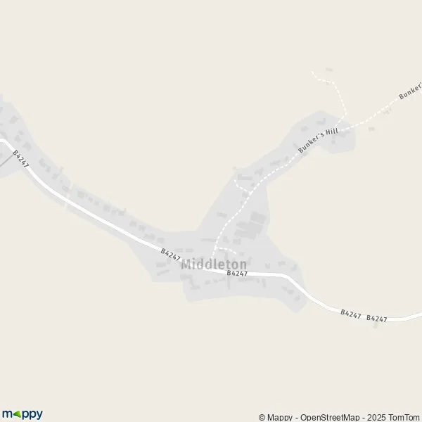 Map Middleton: map of Middleton (SA3 1) and practical information