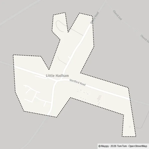 Map Little Hadham: map of Little Hadham (SG11 2) and practical information