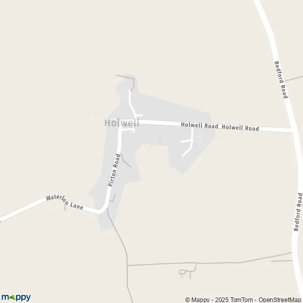 Map Holwell: map of Holwell (SG5 3) and practical information
