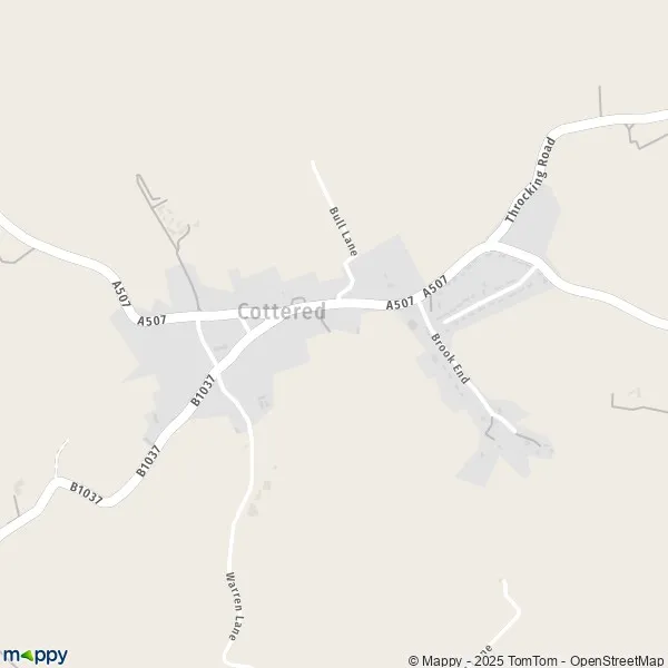 Map Cottered: map of Cottered (SG9 9) and practical information