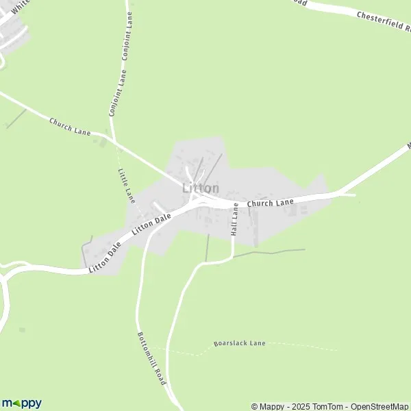 Map Litton: map of Litton (SK17 8) and practical information