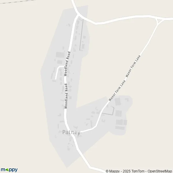 Map Patney: map of Patney (SN10 3) and practical information