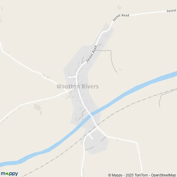 Map Wootton Rivers: map of Wootton Rivers (SN8 4) and practical information