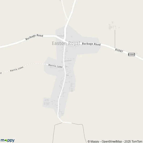 Map Easton Royal: map of Easton Royal (SN9 5) and practical information