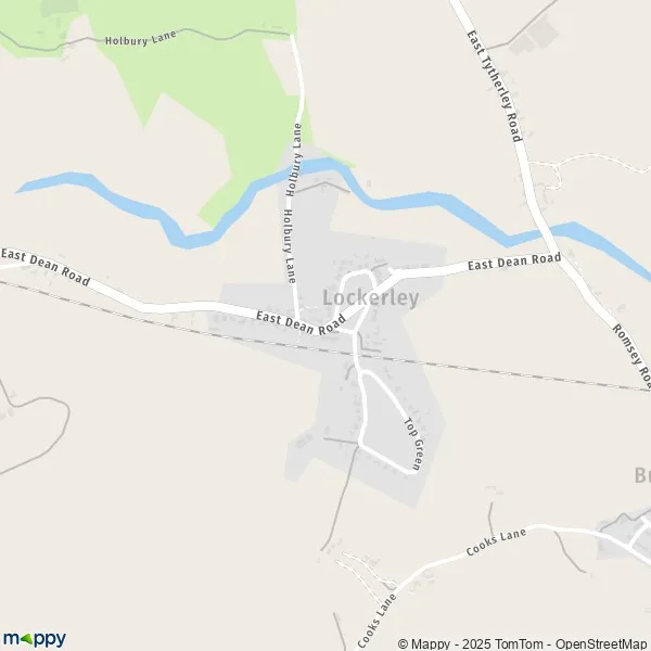 Map Lockerley: map of Lockerley (SO51 0) and practical information