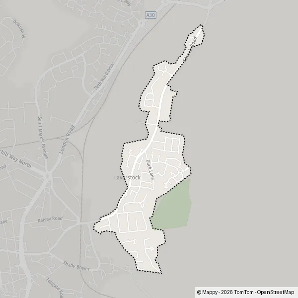 Map Laverstock: map of Laverstock (SP1 1) and practical information