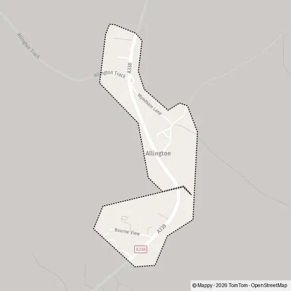 Map Allington: map of Allington (SP4 0) and practical information