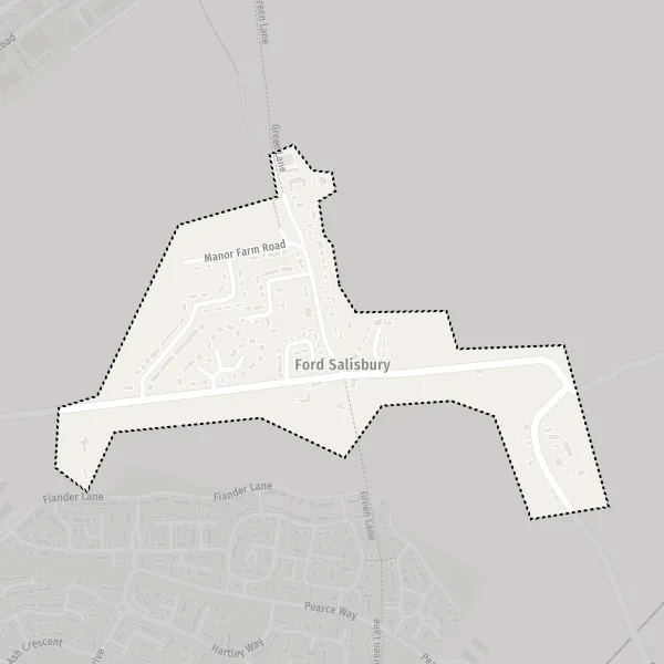 Map Ford Salisbury: map of Ford Salisbury (SP4 6) and practical information