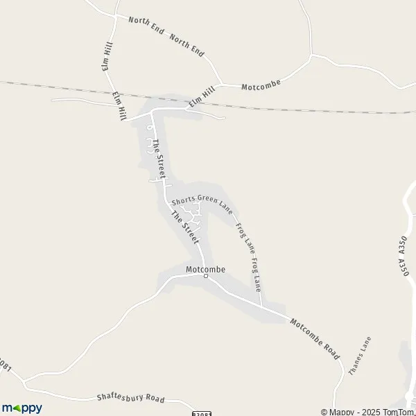 Map Motcombe: map of Motcombe (SP7 9) and practical information