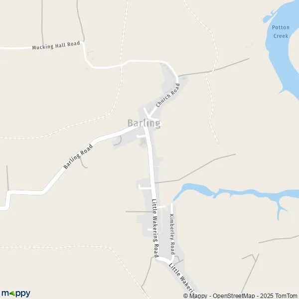 Map Barling: map of Barling (SS3 0) and practical information