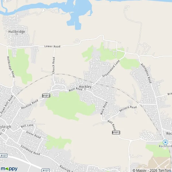 Map Hockley: map of Hockley (SS5 4) and practical information