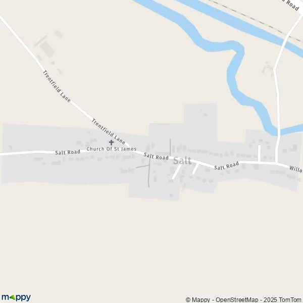 Map Salt: map of Salt (ST18 0) and practical information