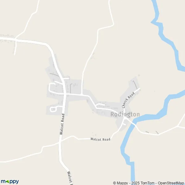 Map Rodington: map of Rodington (SY4 4) and practical information