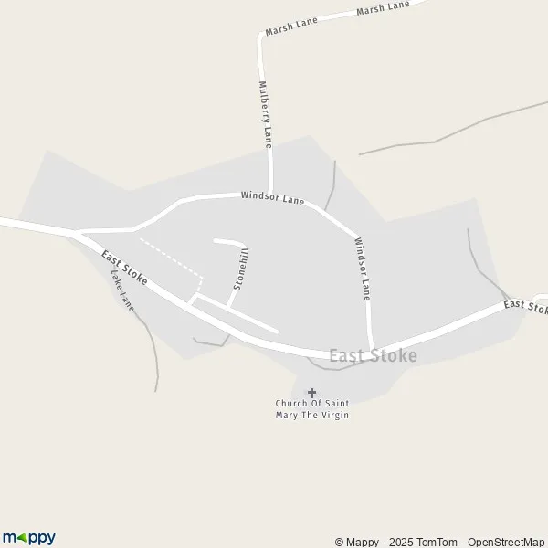 Map East Stoke: map of East Stoke (TA14 6) and practical information