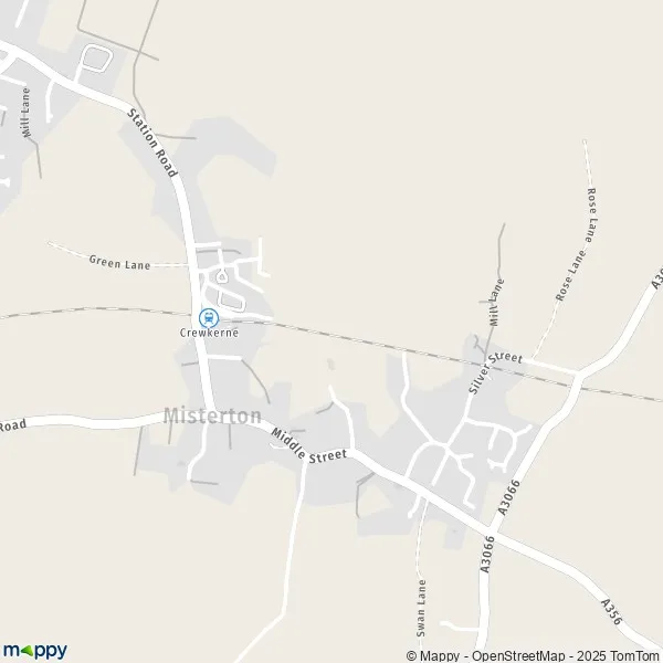 Map Misterton: map of Misterton (TA18 8) and practical information