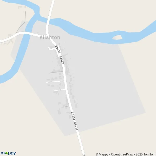 Map Allanton: map of Allanton (TD11 3) and practical information