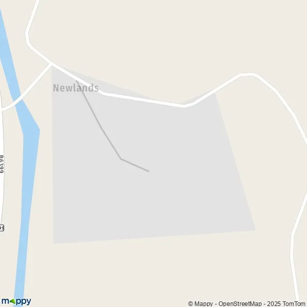 Map Newlands: map of Newlands (TD9 0) and practical information